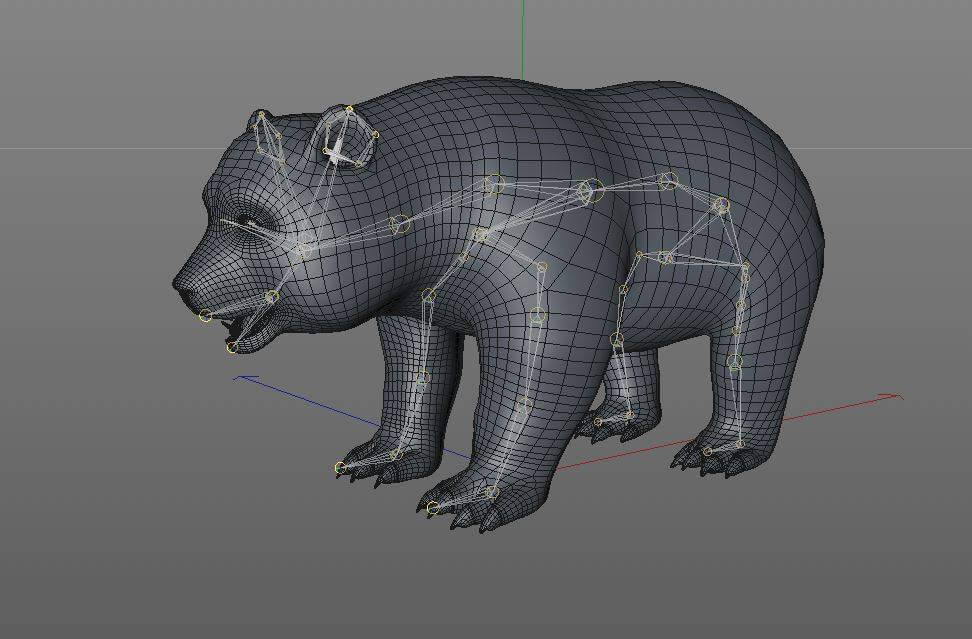 Panda - 3D Model by 3dstudio