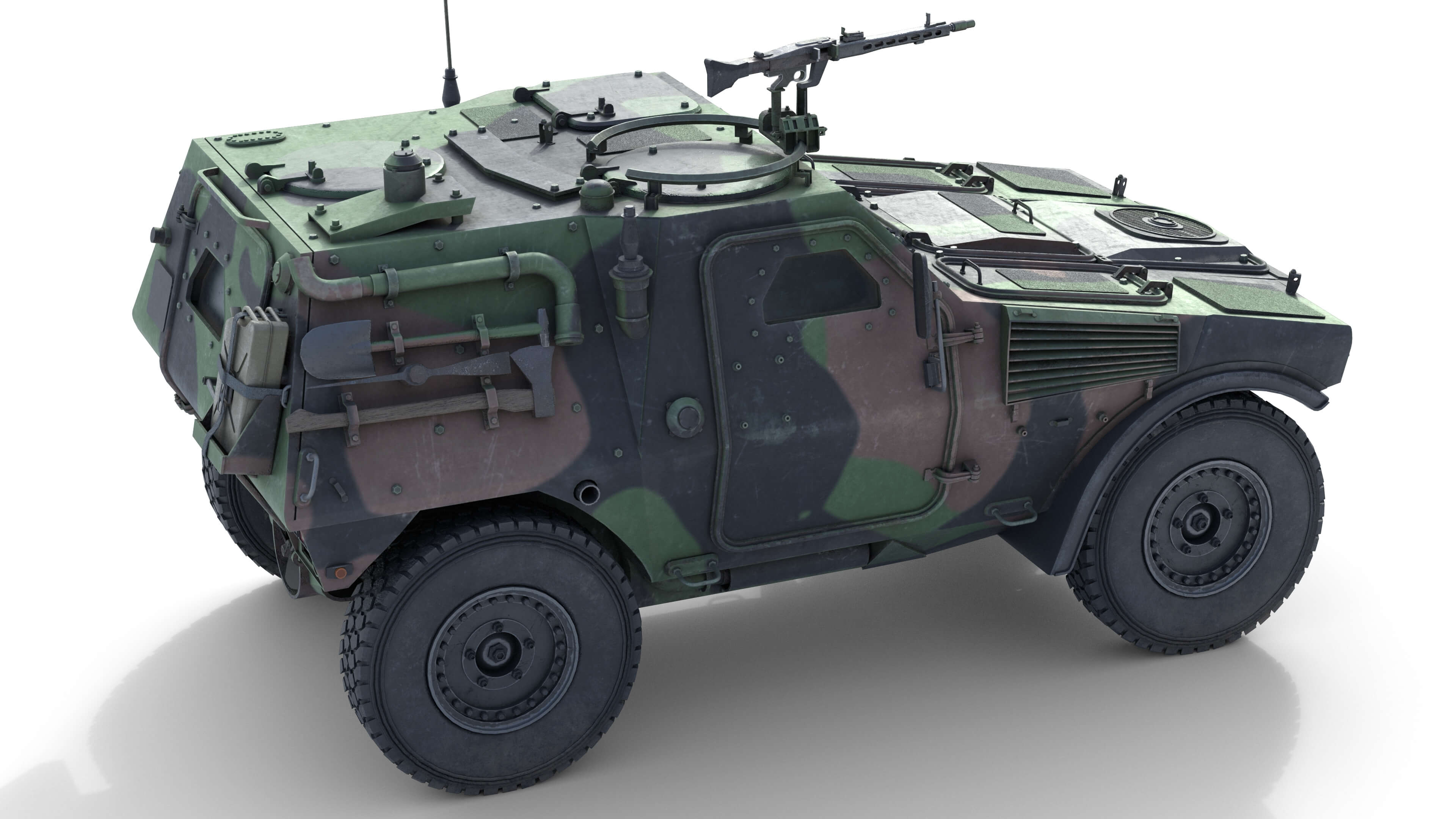 Panhard General Defense Vehicle - 3D Model by 3dstudio