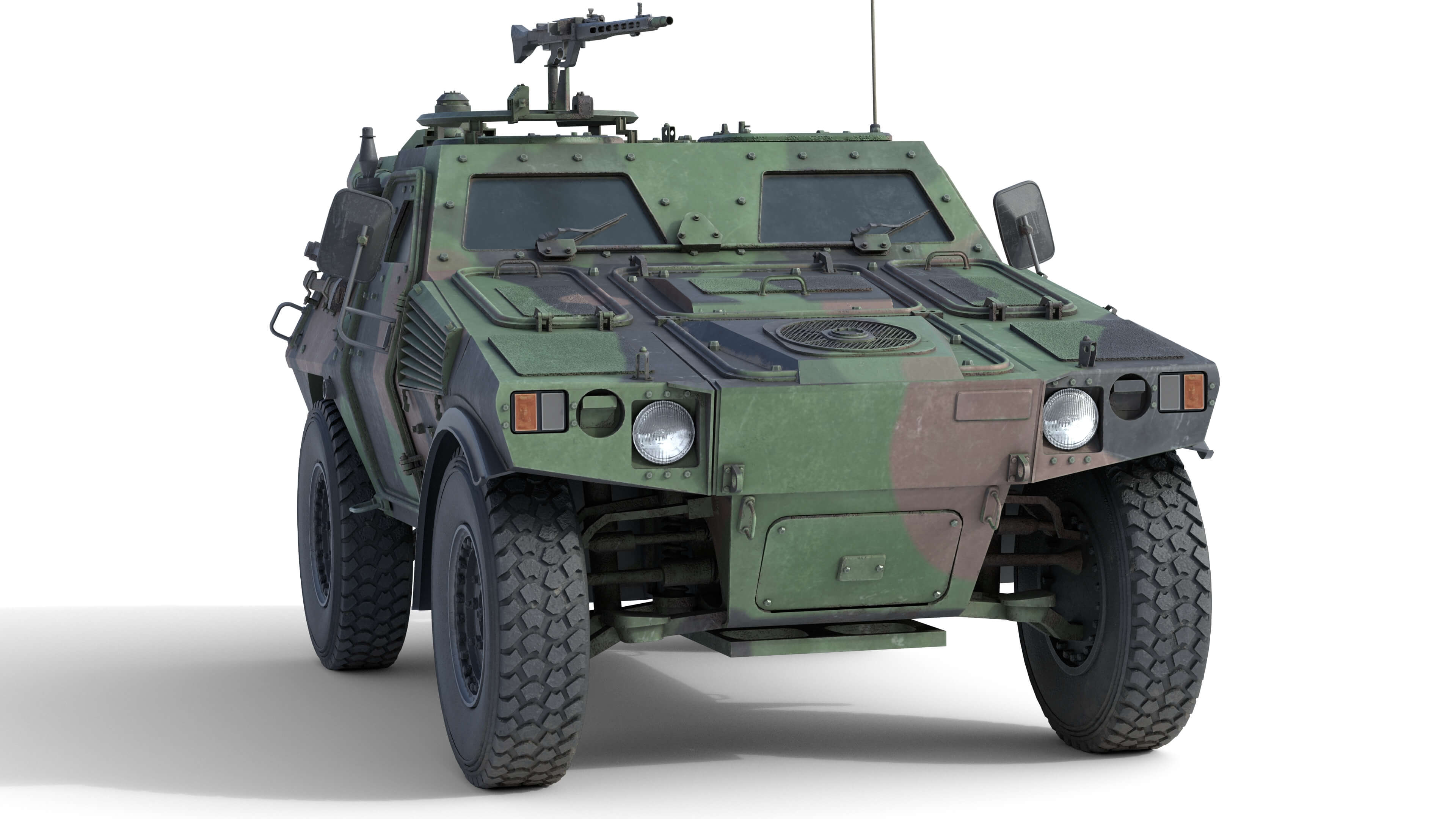 Panhard General Defense Vehicle - 3D Model by 3dstudio