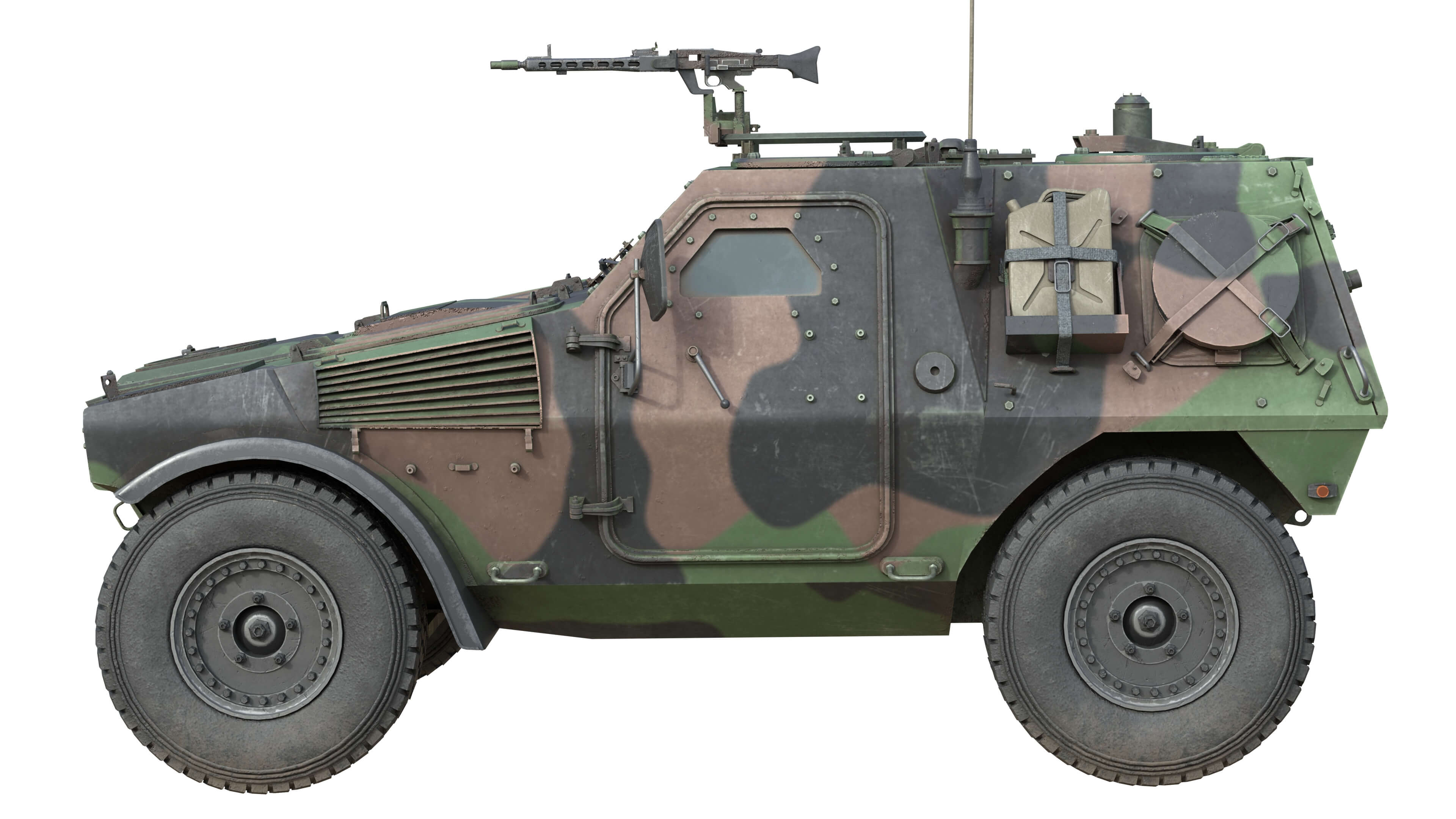 Panhard General Defense Vehicle - 3D Model by 3dstudio