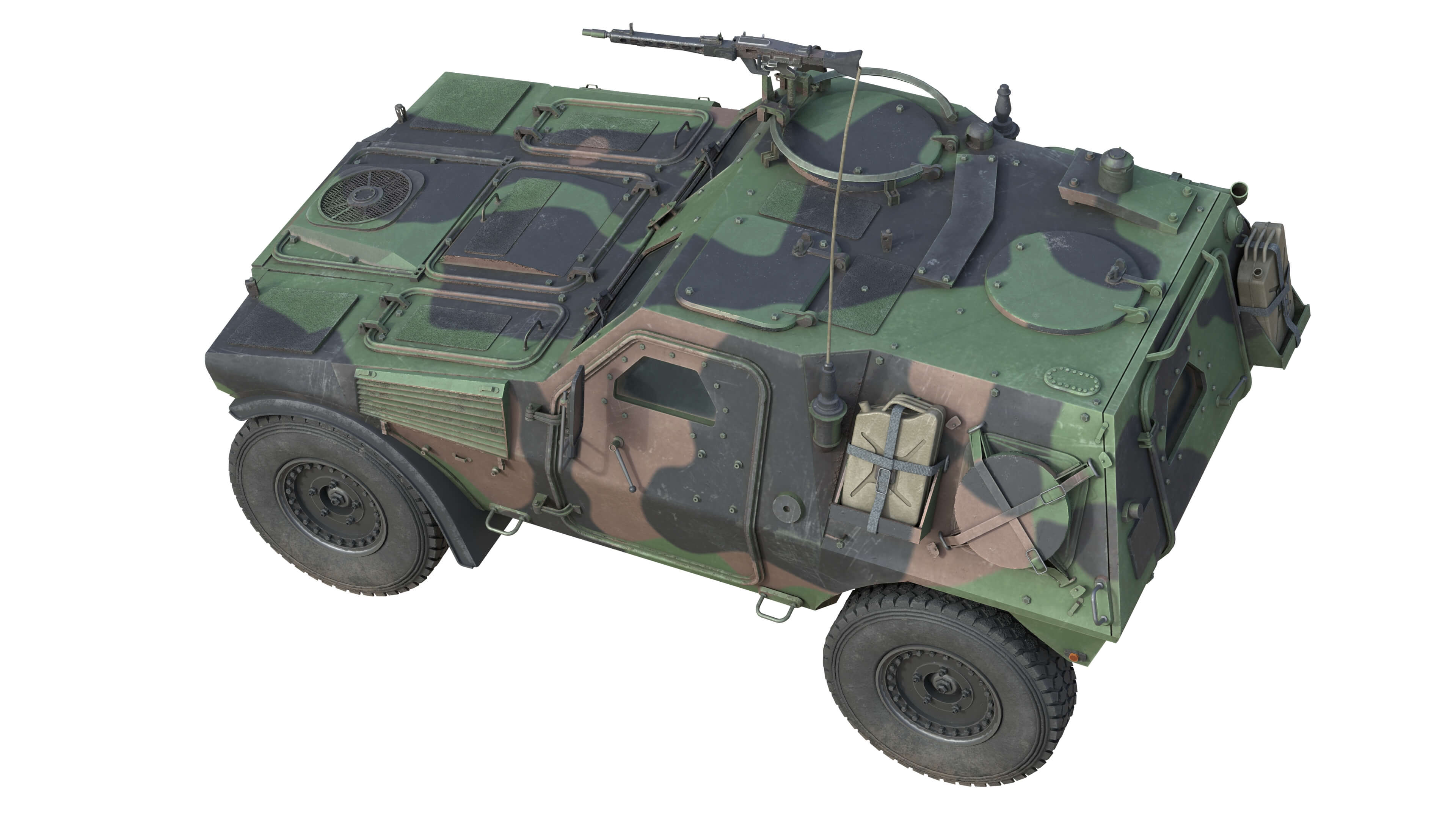 Panhard General Defense Vehicle - 3D Model by 3dstudio