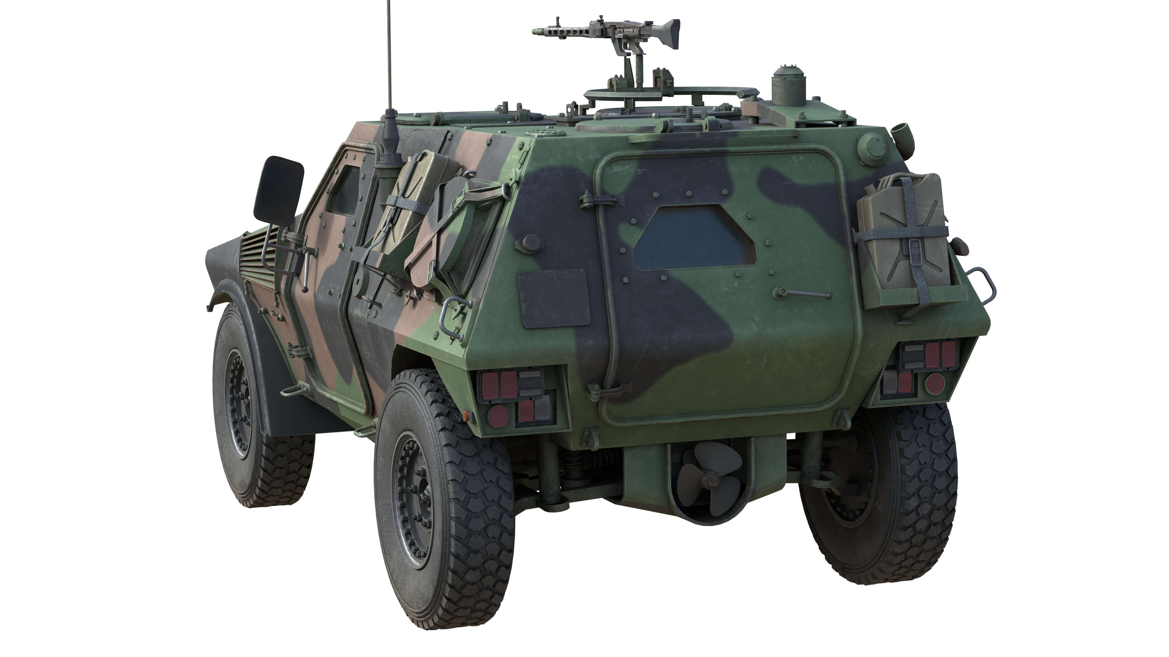 Panhard General Defense Vehicle - 3D Model by 3dstudio