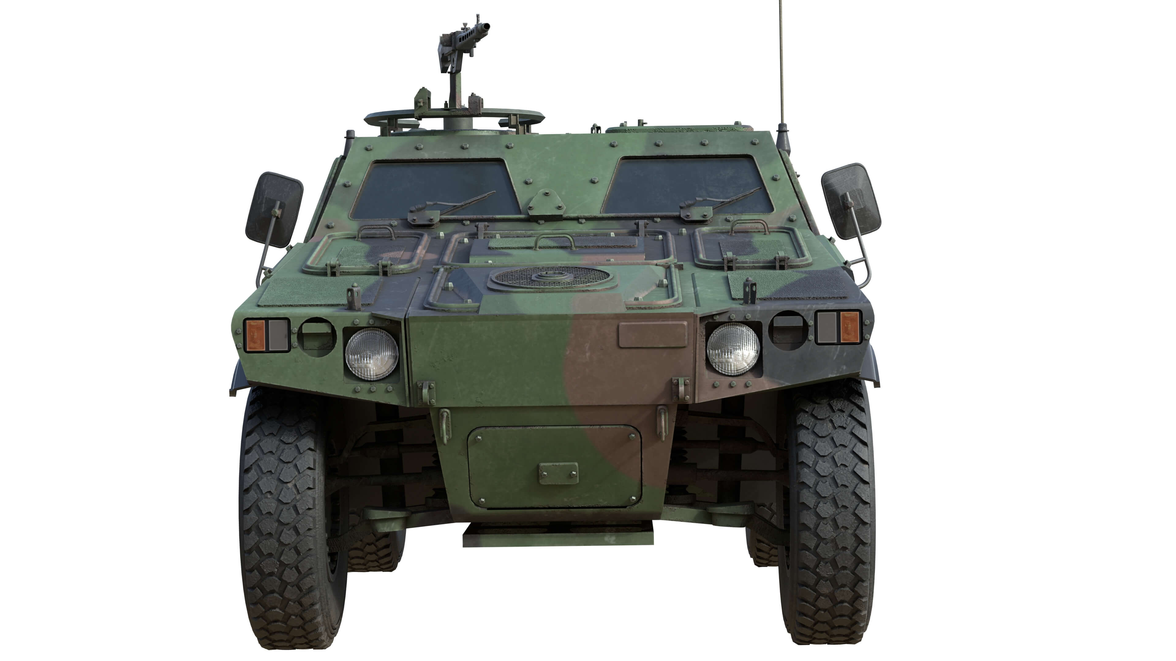 Panhard General Defense Vehicle - 3D Model by 3dstudio