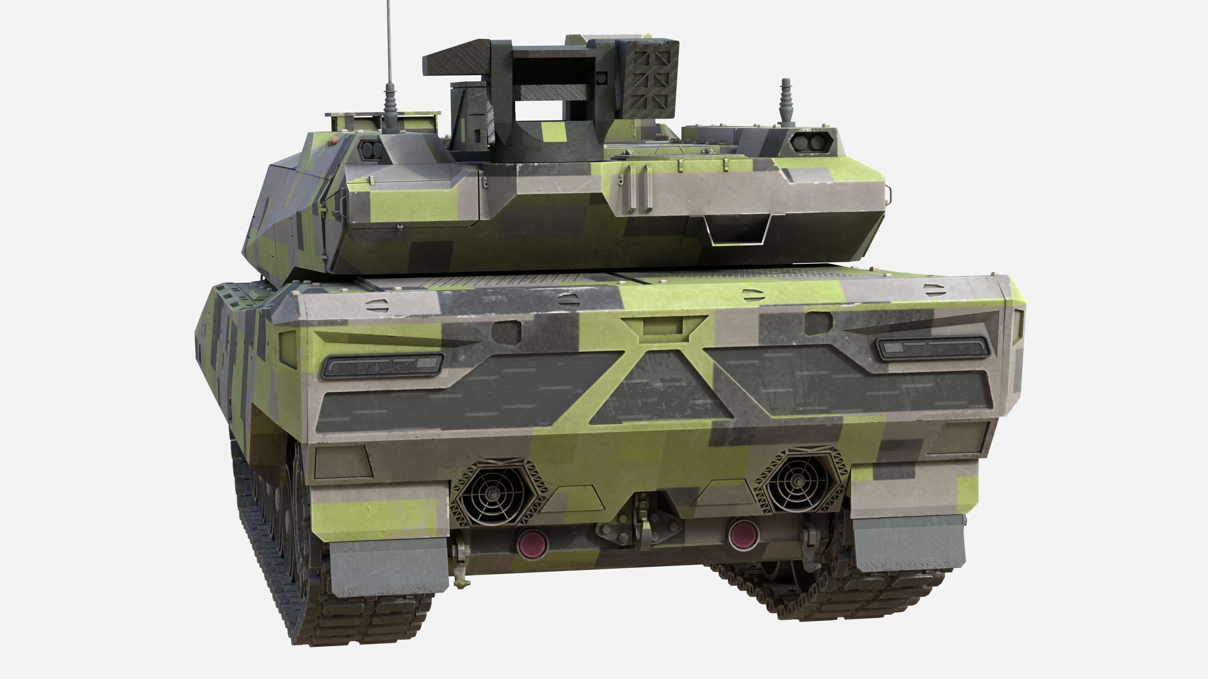 Panther KF51 Main Battle Tank - 3D Model by 3dstudio