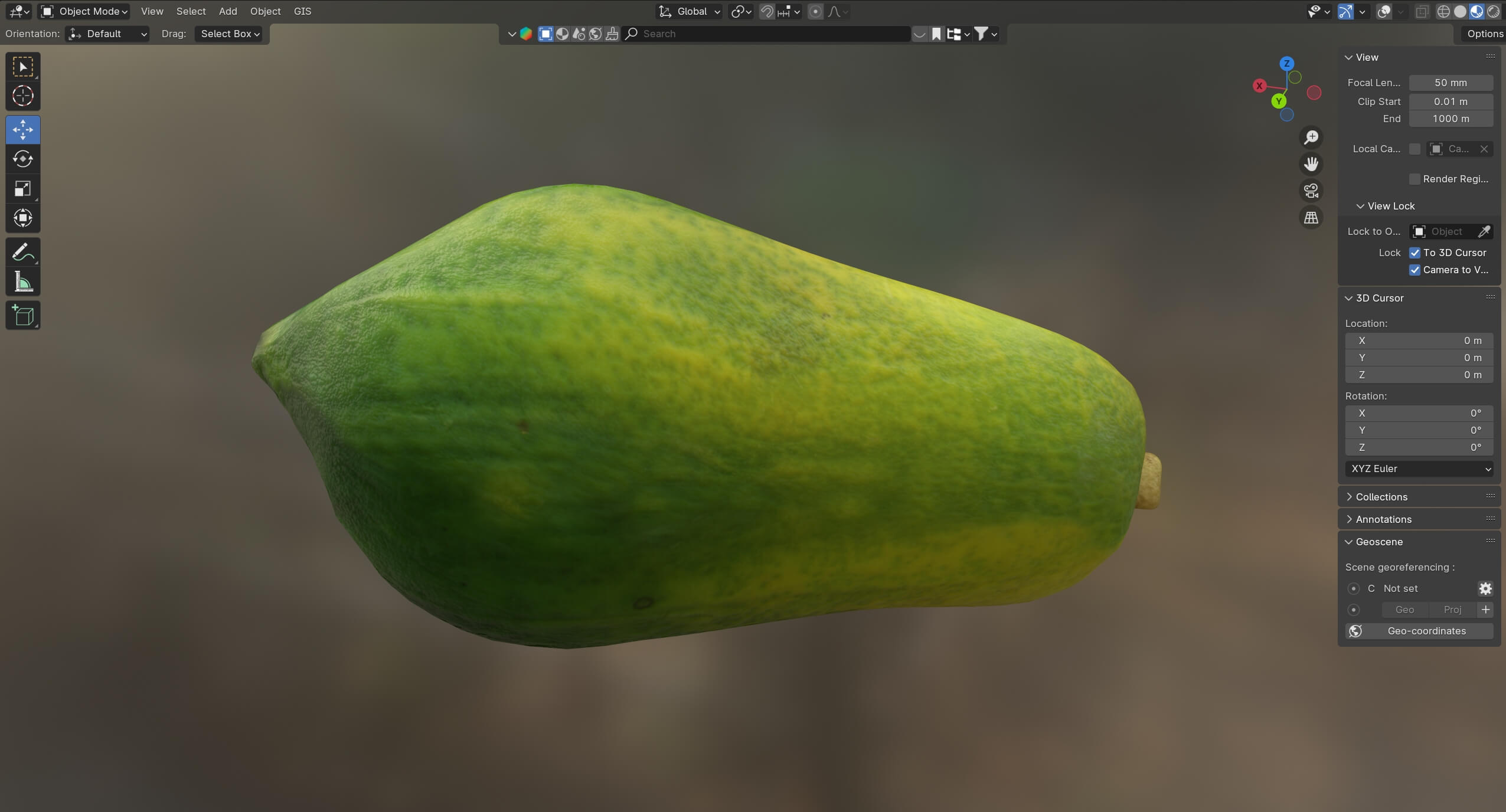 Papaya Full model by 3dstudio