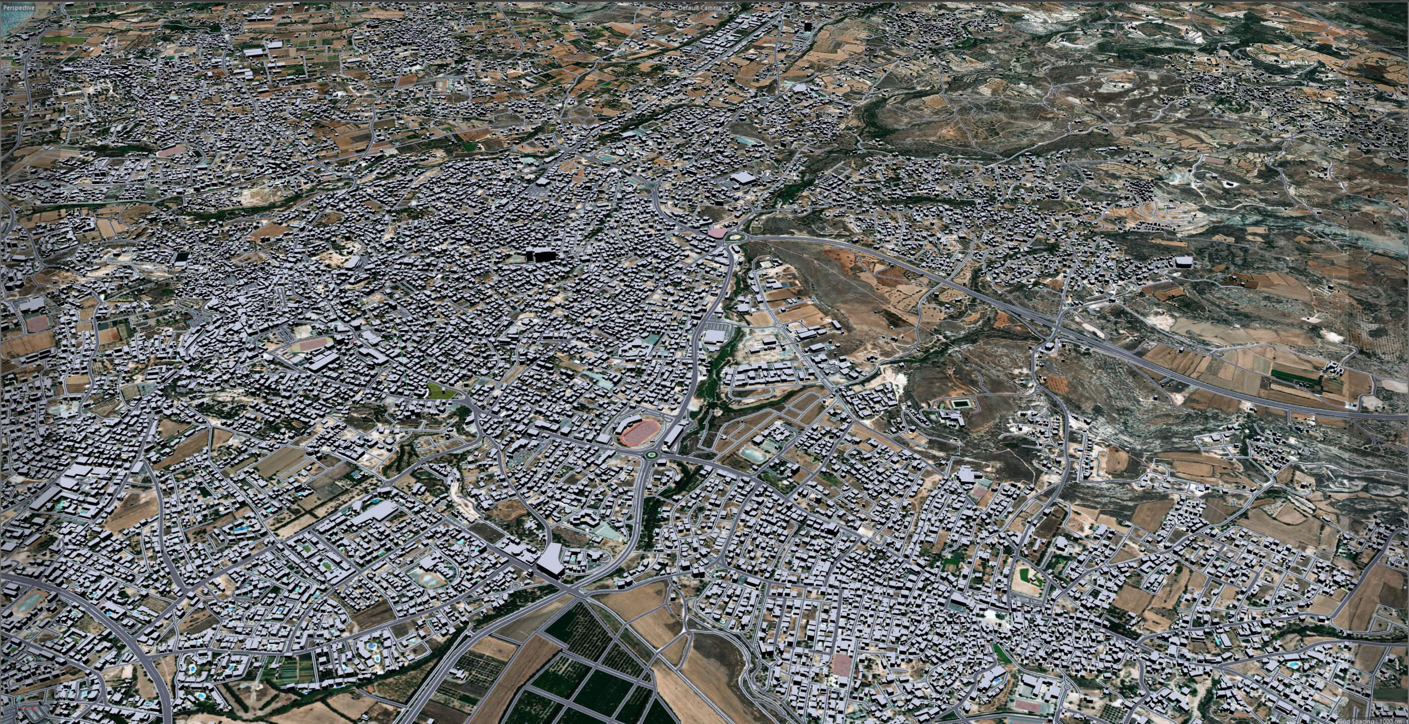 Paphos, Cyprus 30km AI - 3D Model by 3dstudio