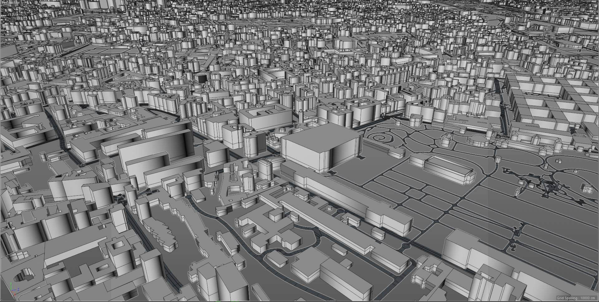 Paris France - 3D Model by 3dstudio