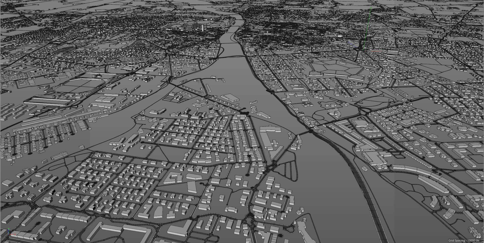 Parma Italy - 3D Model by 3dstudio