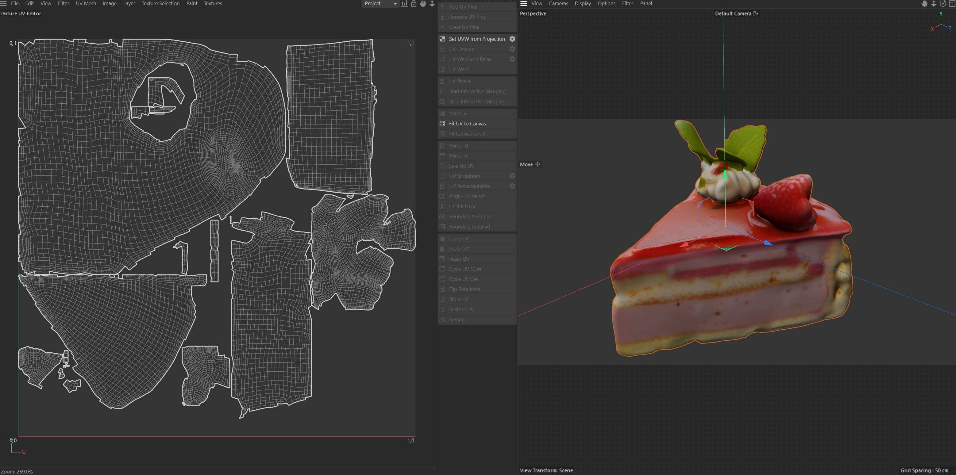 Pastry 1 3D Model by 3dstudio