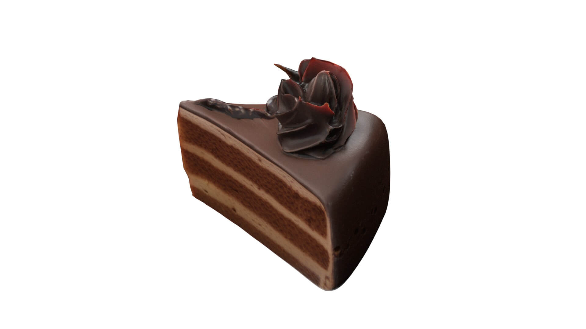 Pastry 4 3D Model by 3dstudio