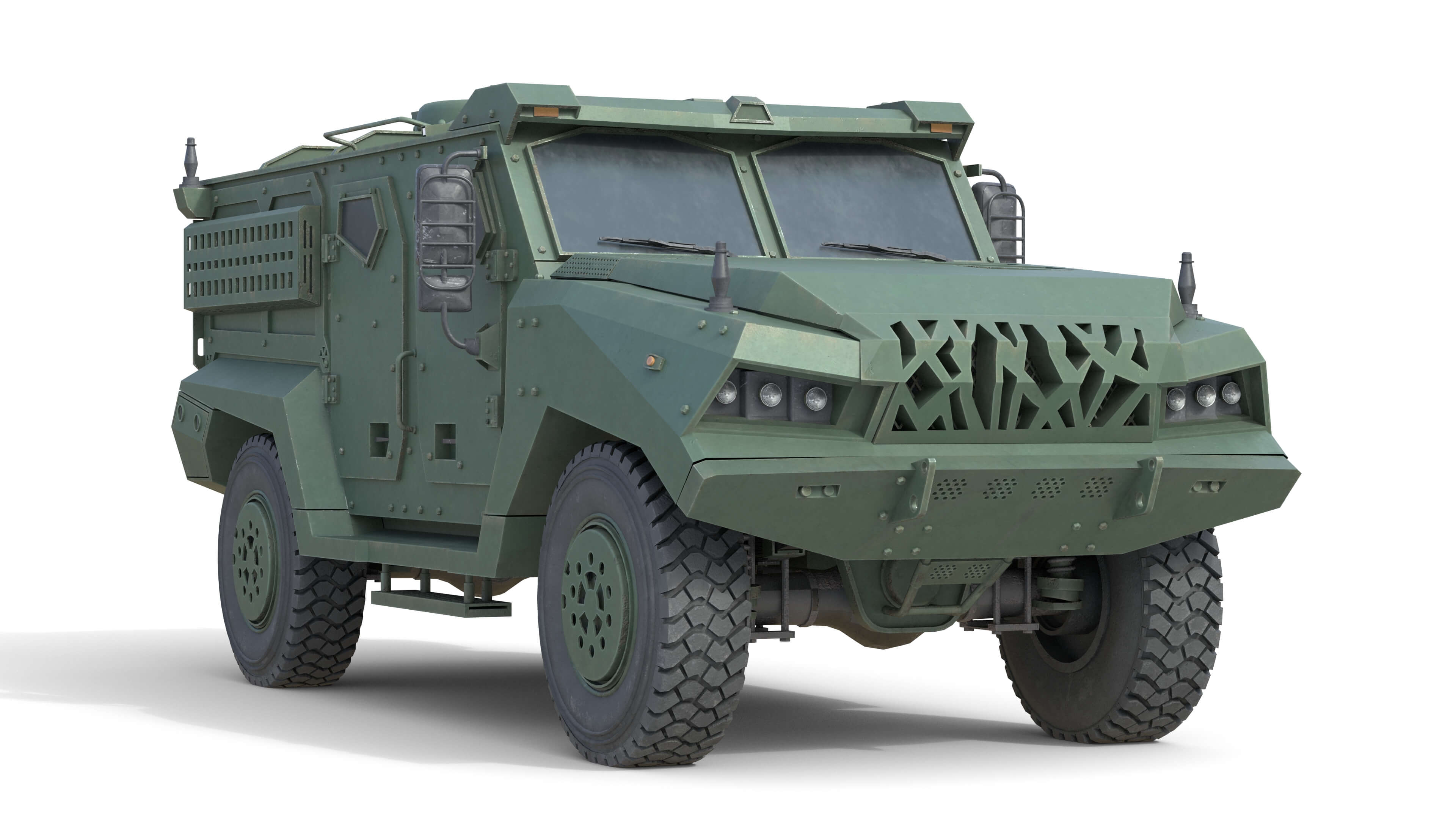 Patriot II Protected Mobility Vehicle - 3D Model by 3dstudio