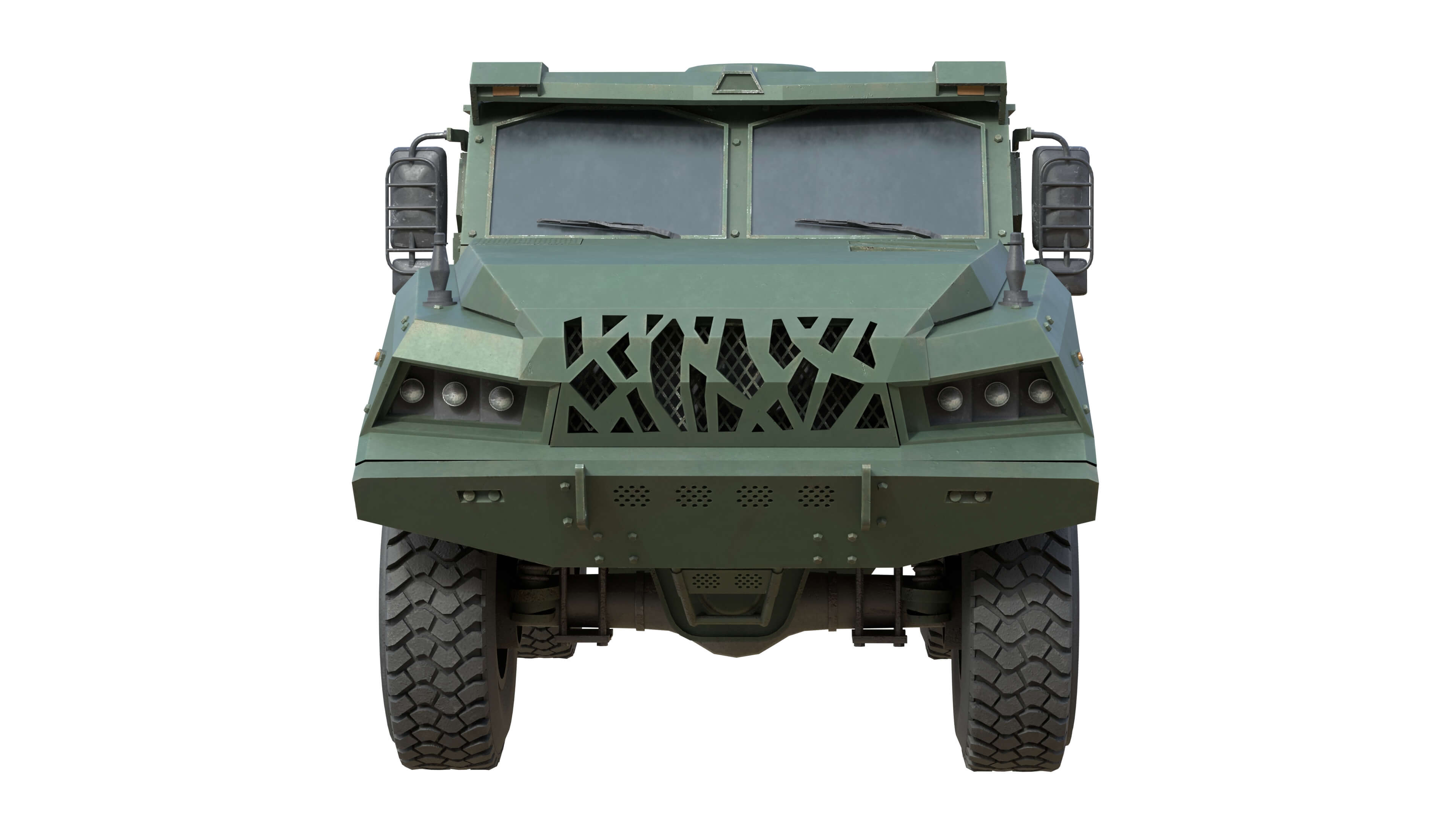 Patriot II Protected Mobility Vehicle - 3D Model by 3dstudio