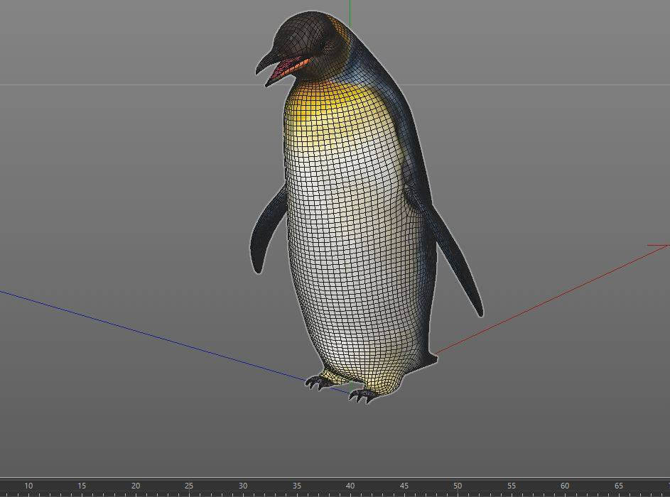 Penguin - Free 3D Model by 3dstudio