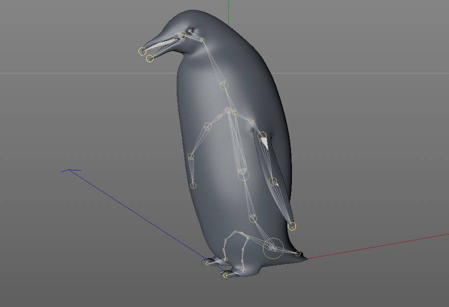 Penguin - Free 3D Model by 3dstudio