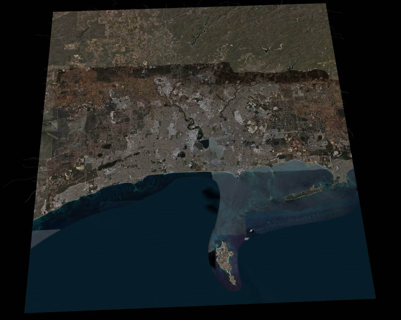 Perth Australia - 3D Model by 3dstudio