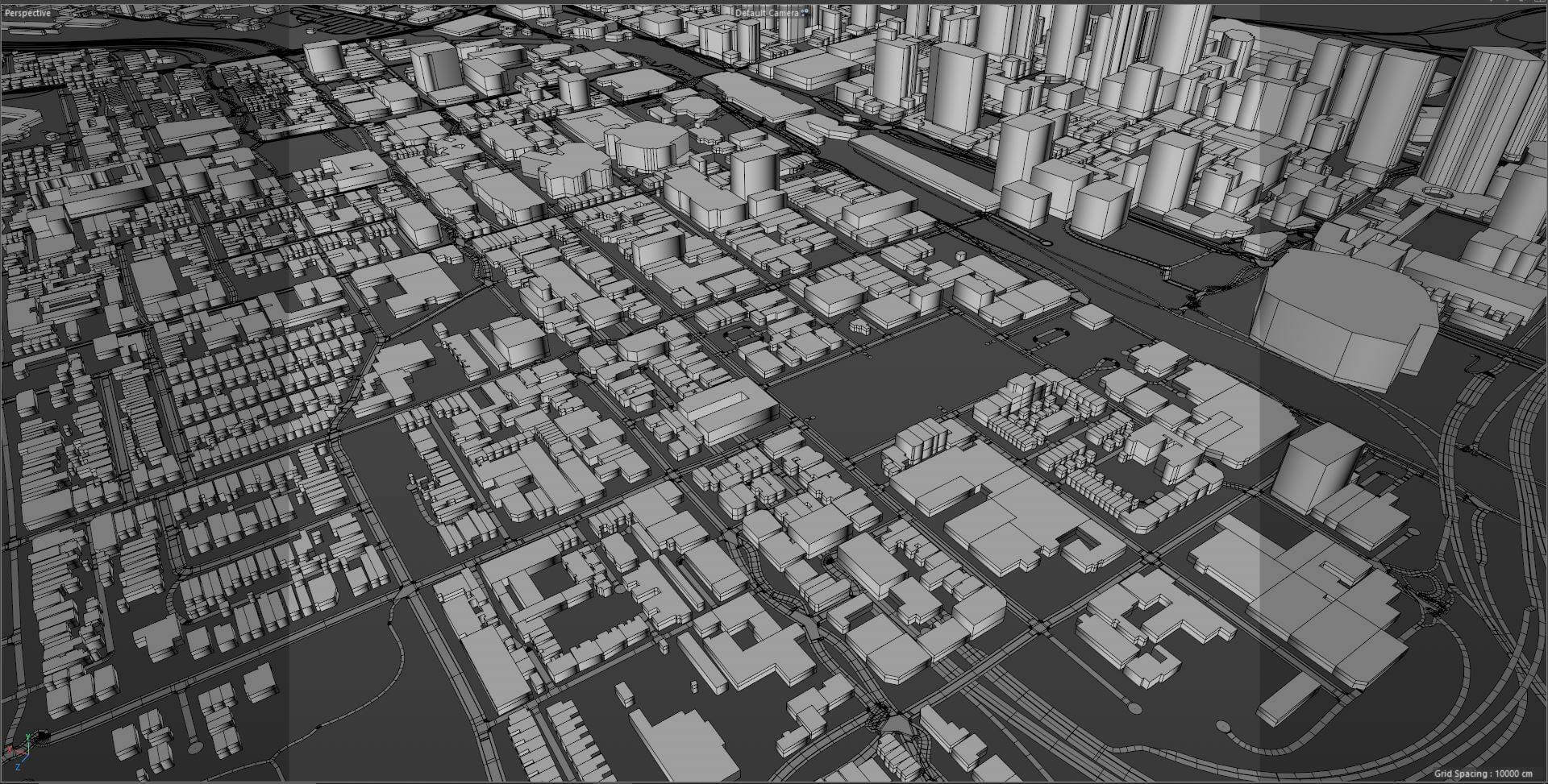 Perth Australia - 3D Model by 3dstudio