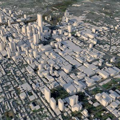 Philadelphia Pennsylvania - 3D Model by 3dstudio