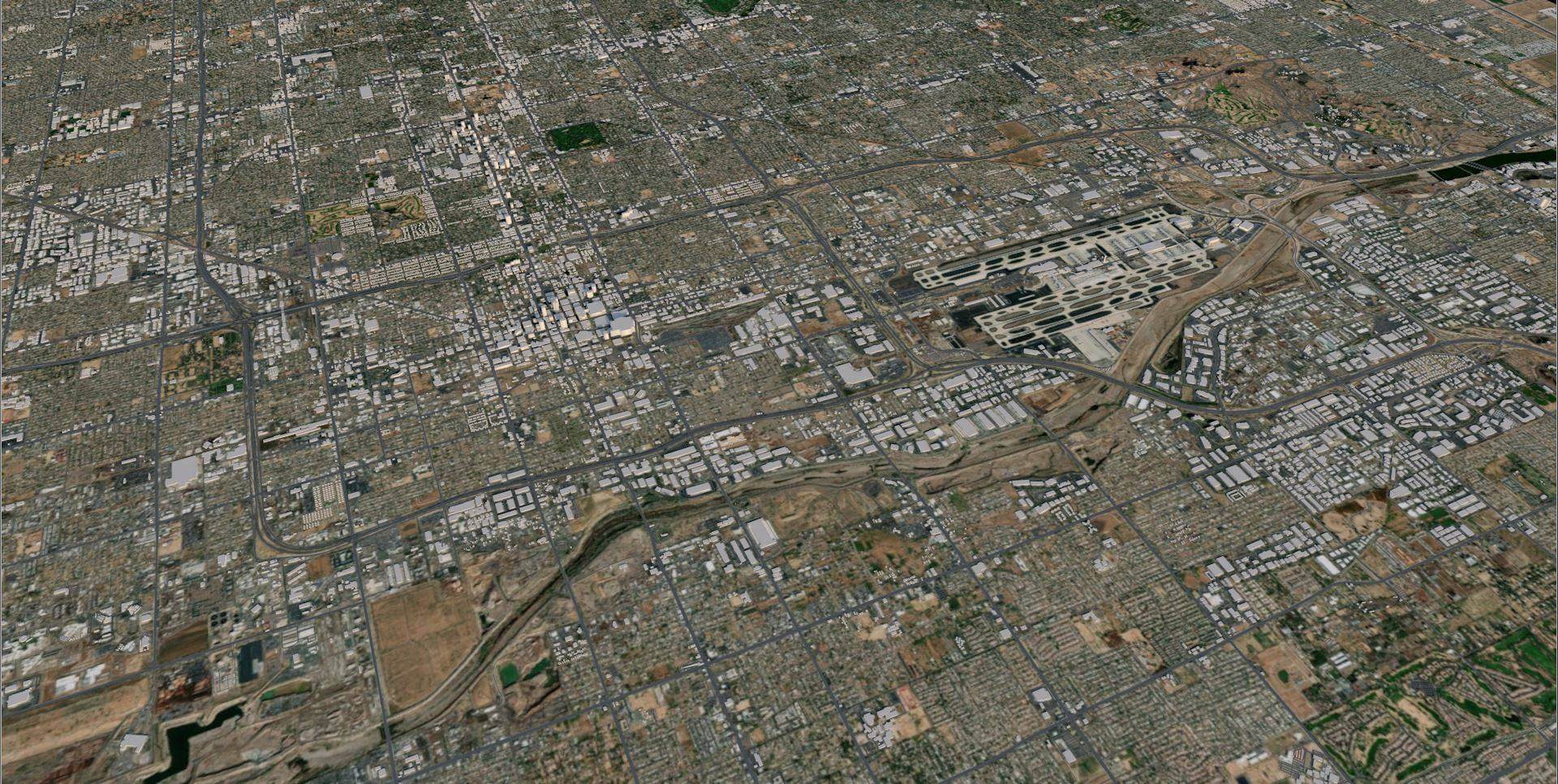 Phoenix Arizona - 3D Model by 3dstudio