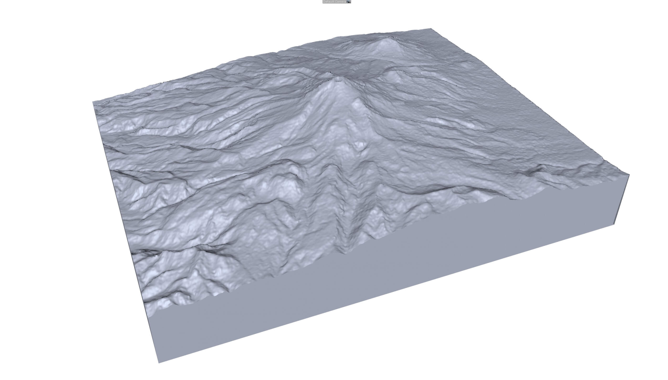 Pico De Orizaba Stratovolcano Mexico Terrain 3D Model by 3dstudio