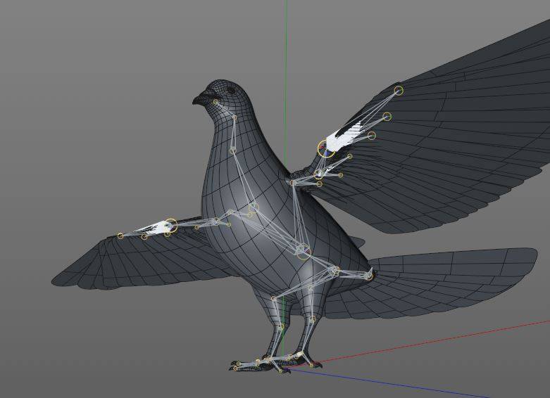 Pigeon - 3D Model by 3dstudio