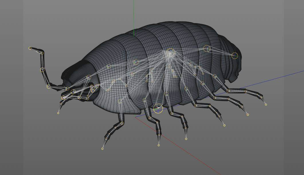 Pillbug - 3D Model by 3dstudio