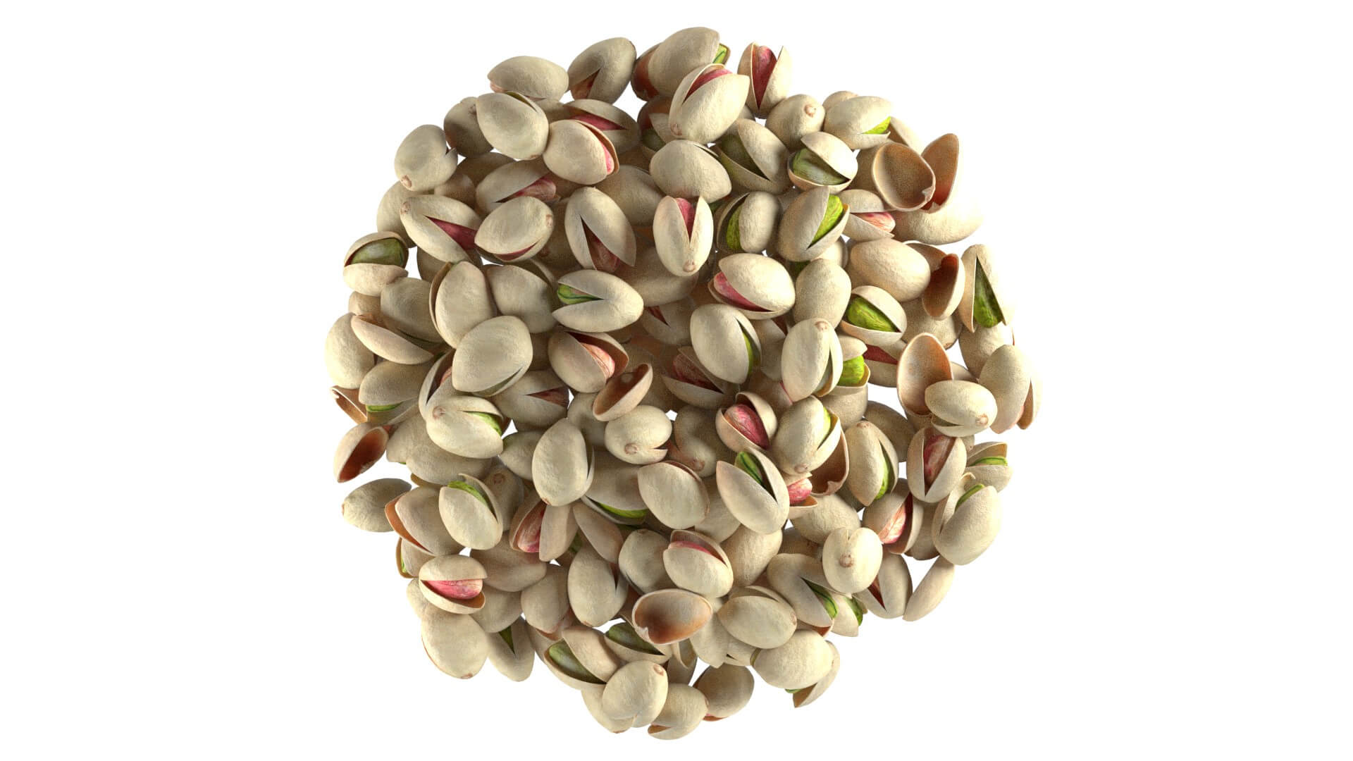 Pistachio Shell Bowl - 3D Model by 3dstudio