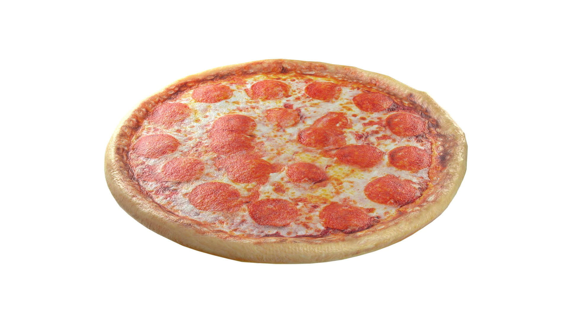Pizza 12 3D Model by 3dstudio