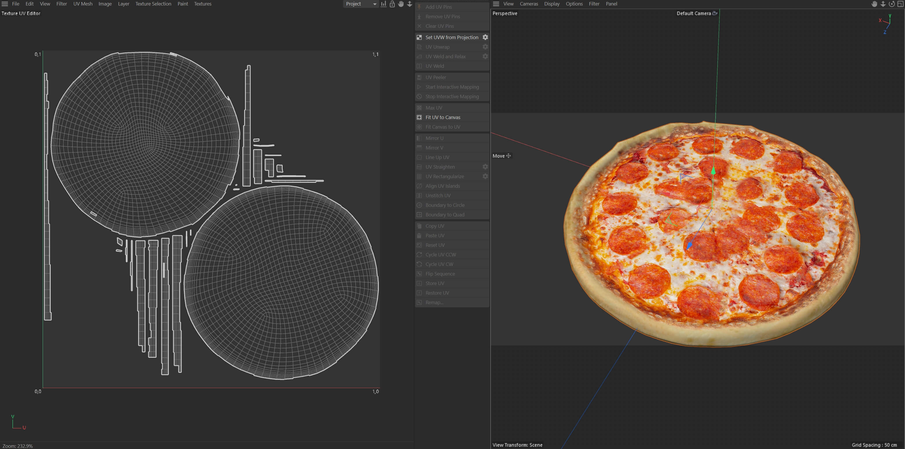 Pizza 12 3D Model by 3dstudio