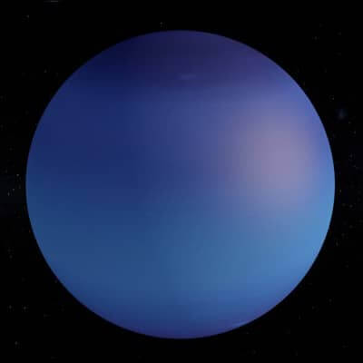 Planet Neptune - 3D Model by 3dstudio