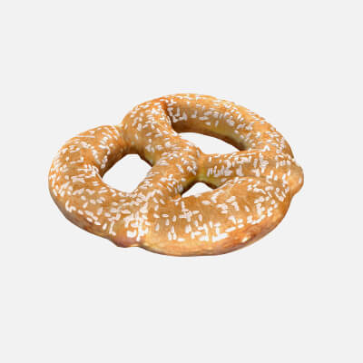 Pretzel 3D Model by 3dstudio