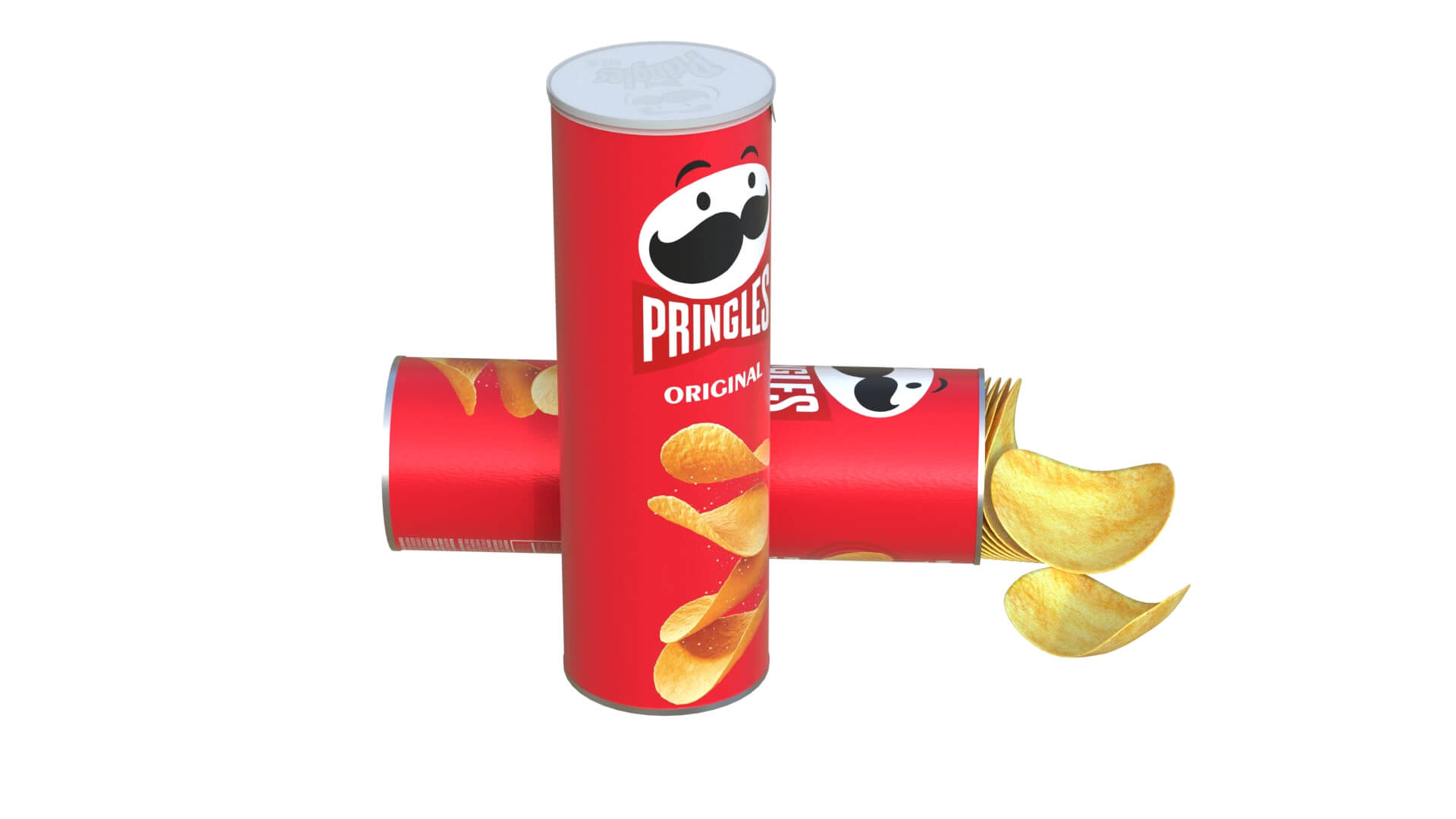 Pringles Original - 3D Model by 3dstudio