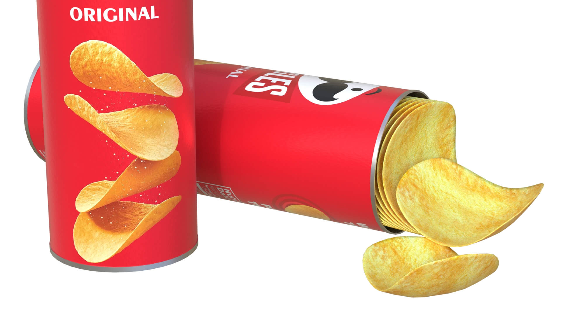Pringles Original - 3D Model by 3dstudio
