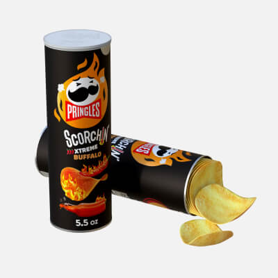 Pringles Scorchin' Buffalo - 3D Model by 3dstudio