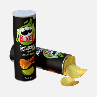 Pringles Scorchin' Chili and Lime - 3D Model by 3dstudio