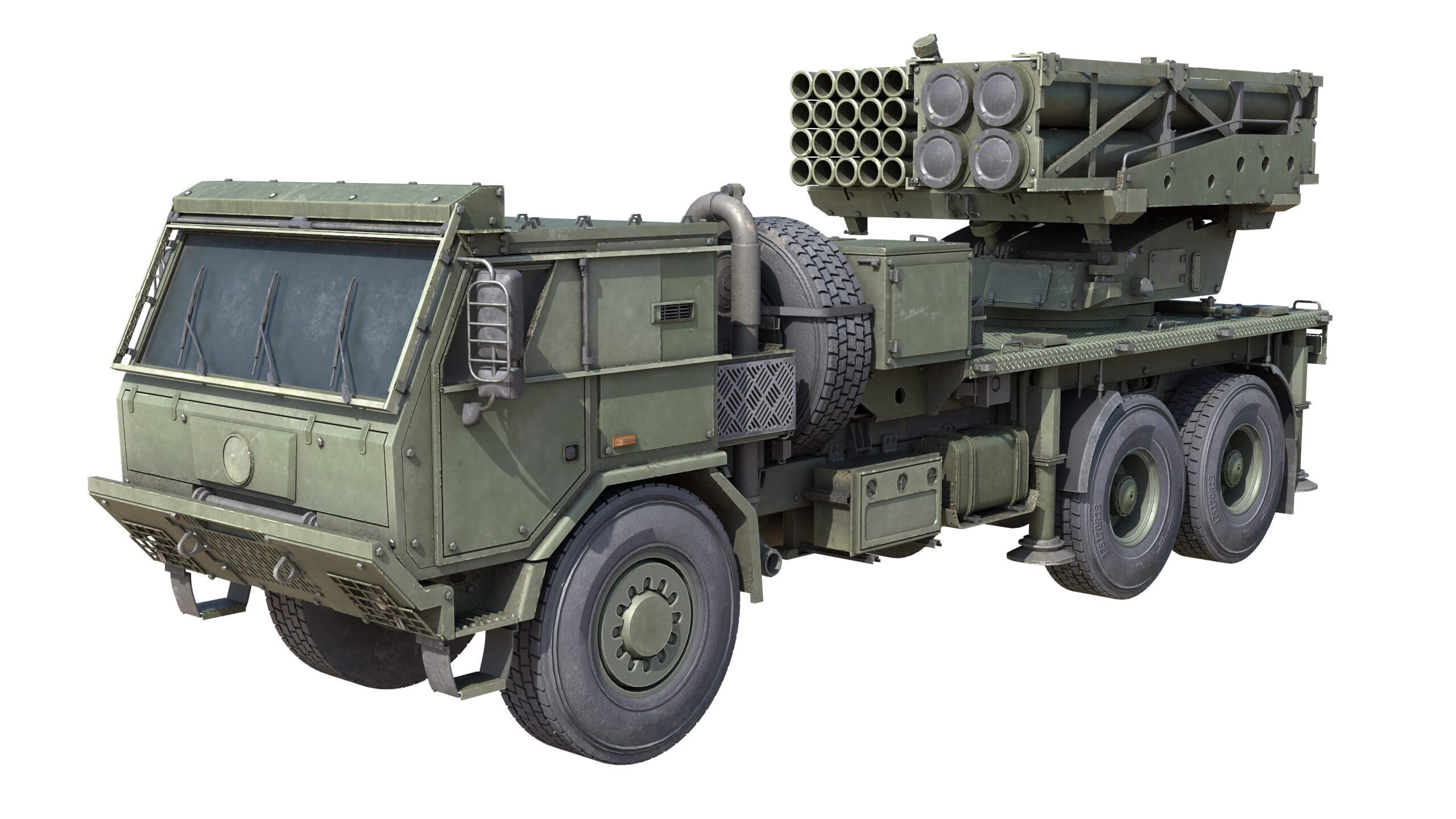 Puls Multiple Rocket Launcher - 3D Model by 3dstudio