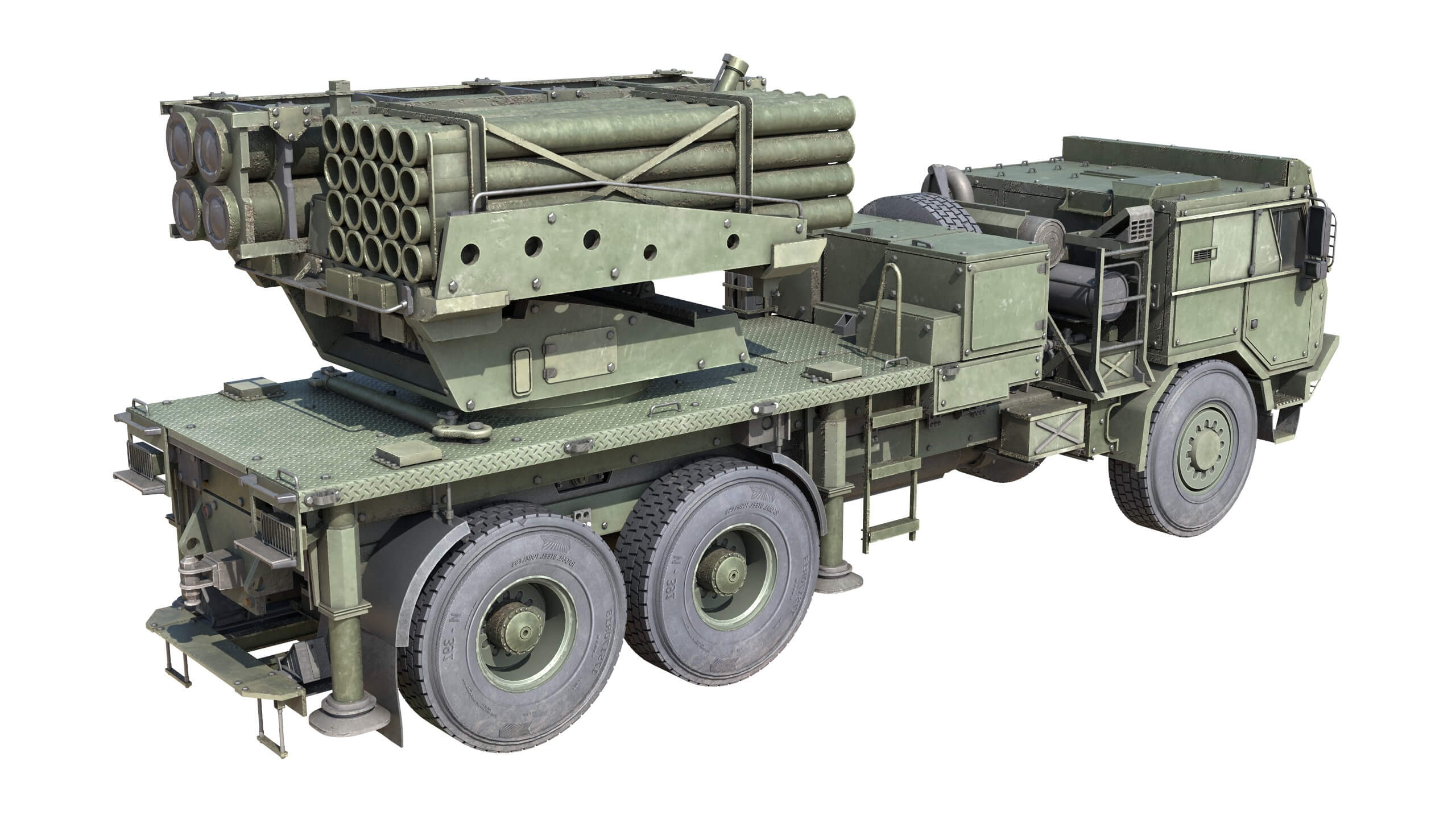 Puls Multiple Rocket Launcher - 3D Model by 3dstudio
