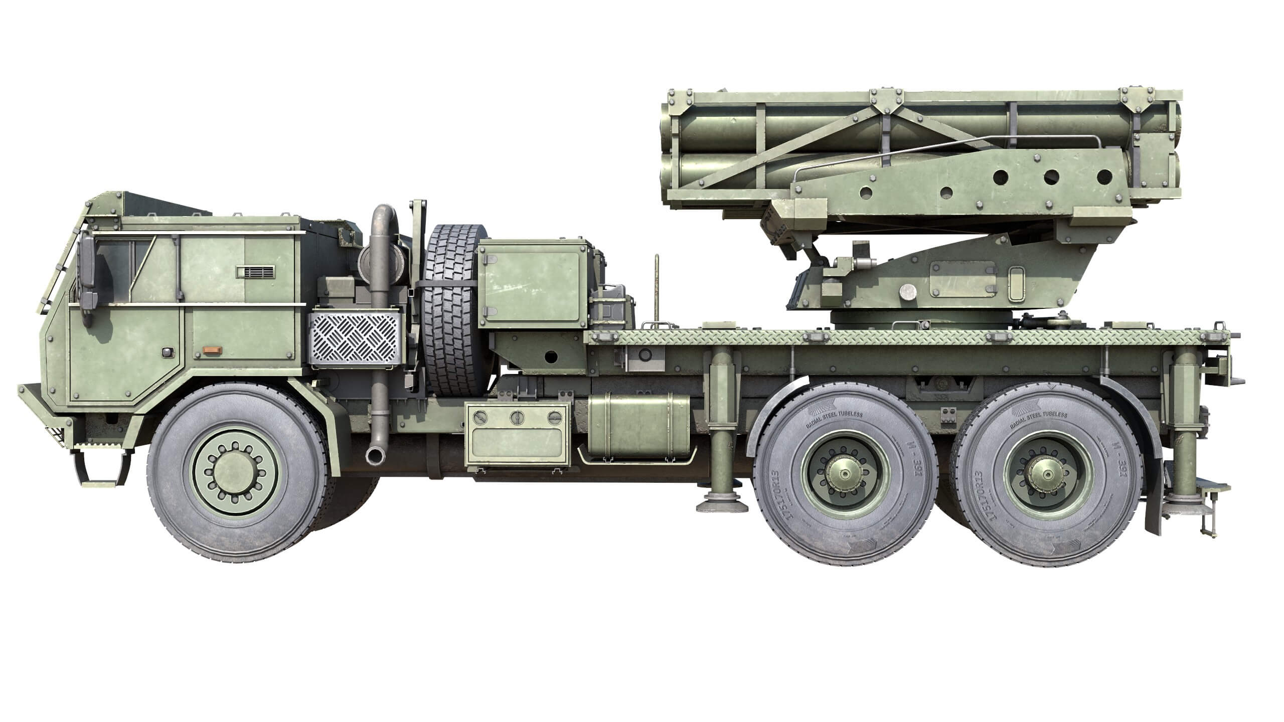 Puls Multiple Rocket Launcher - 3D Model by 3dstudio