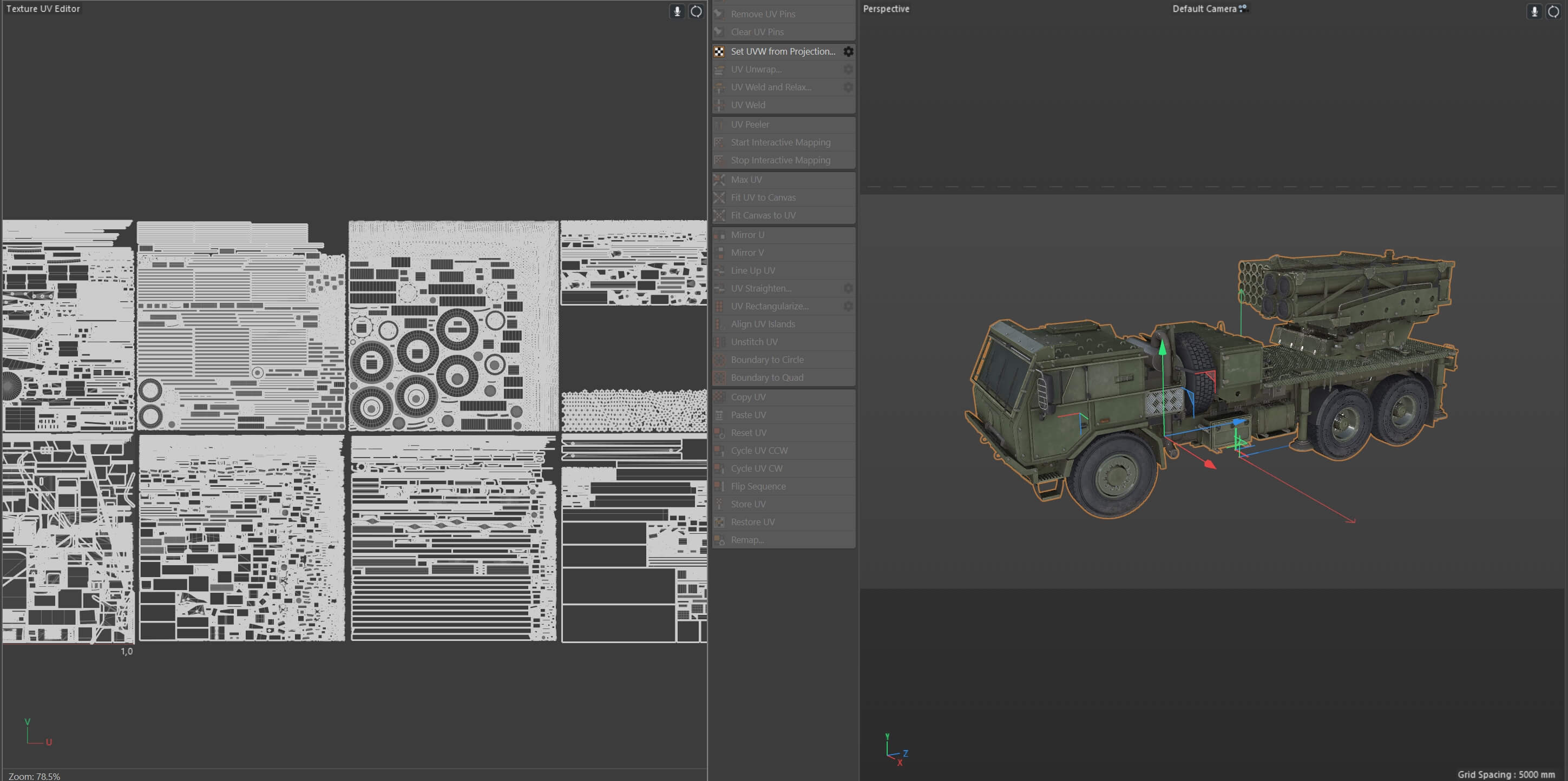 Puls Multiple Rocket Launcher - 3D Model by 3dstudio