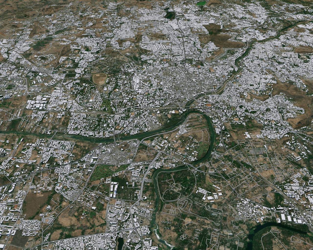 Pune India - 3D Model by 3dstudio