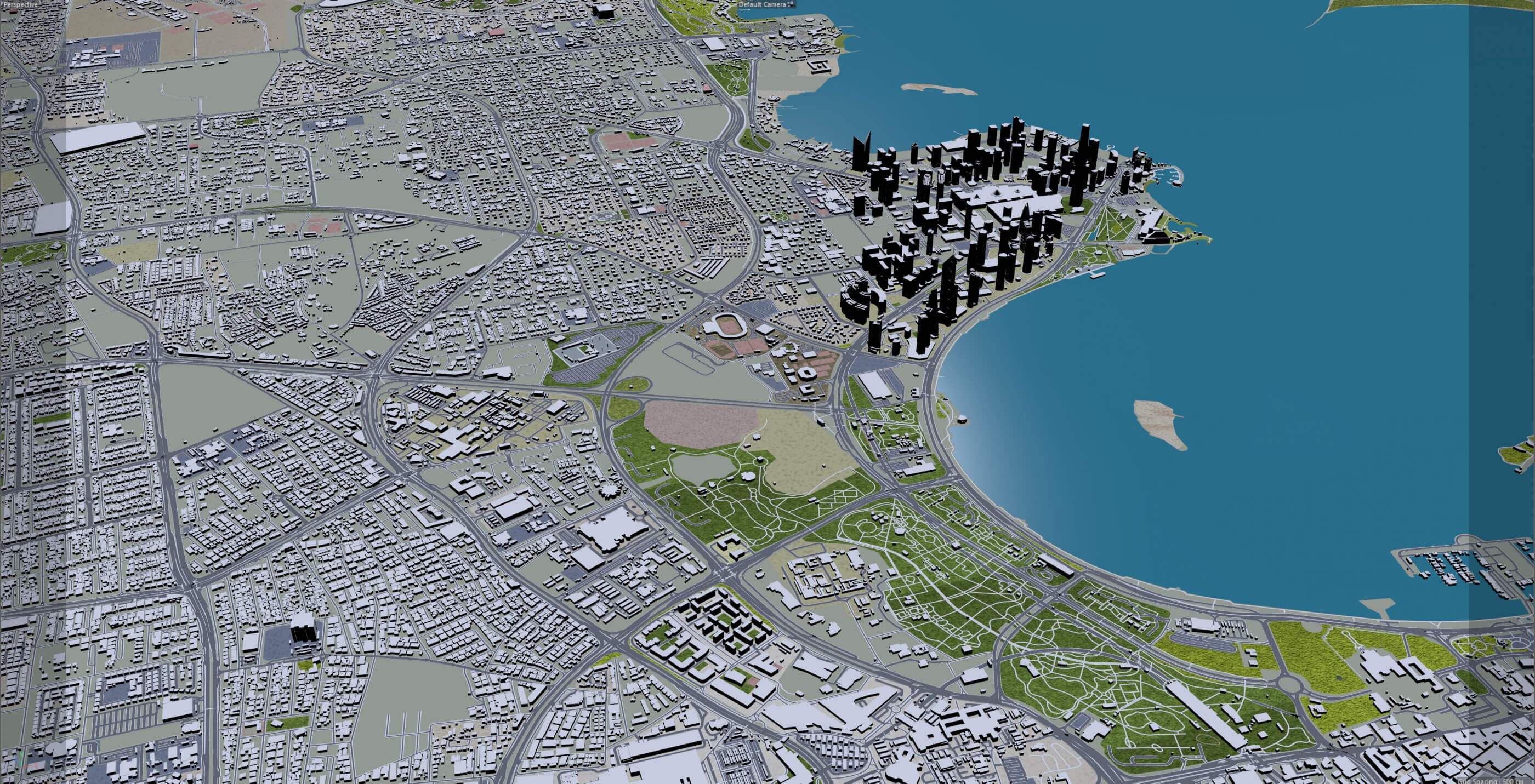 Qatar 220km AI - 3D Model by 3dstudio