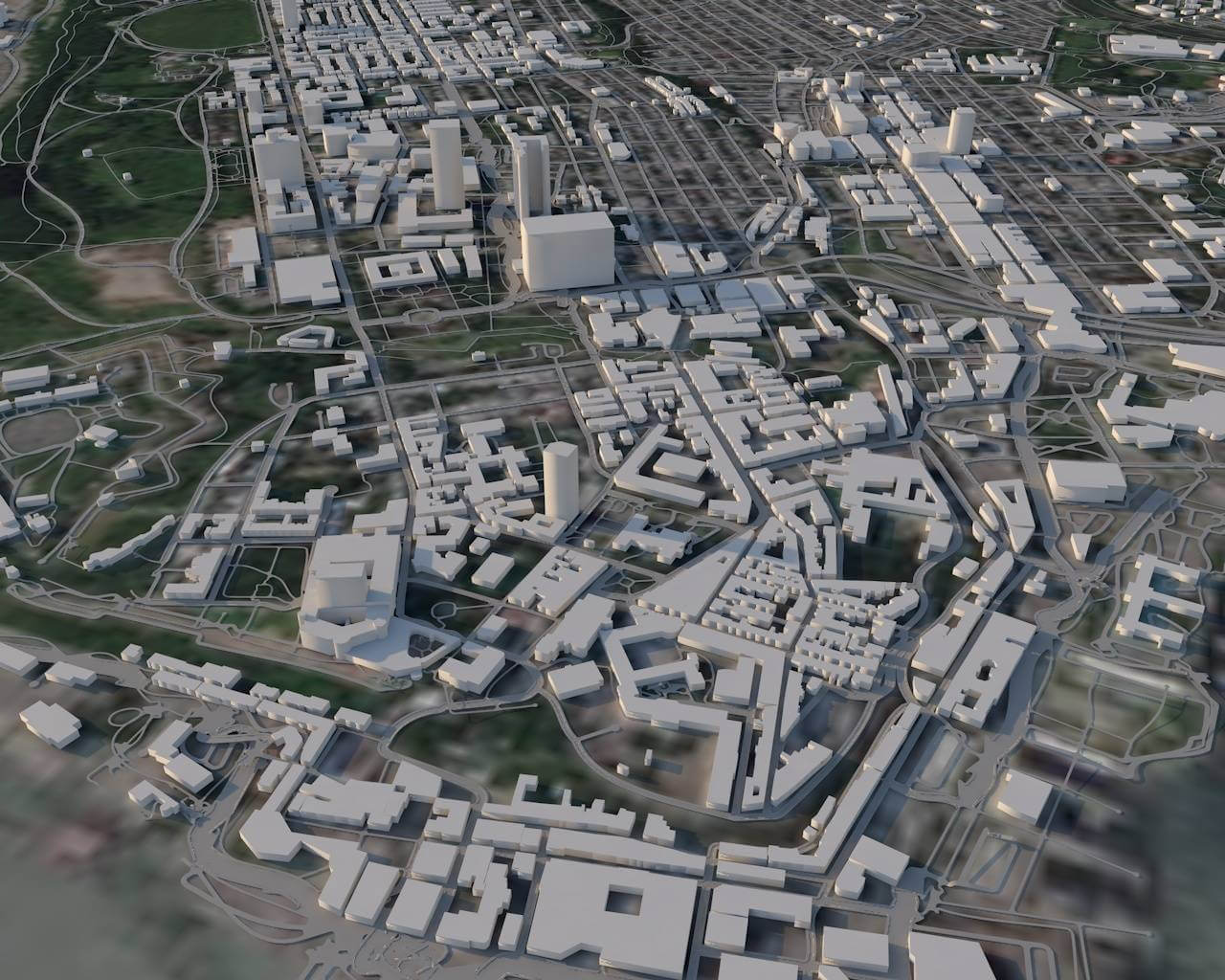 Quebec Canada - 3D Model by 3dstudio