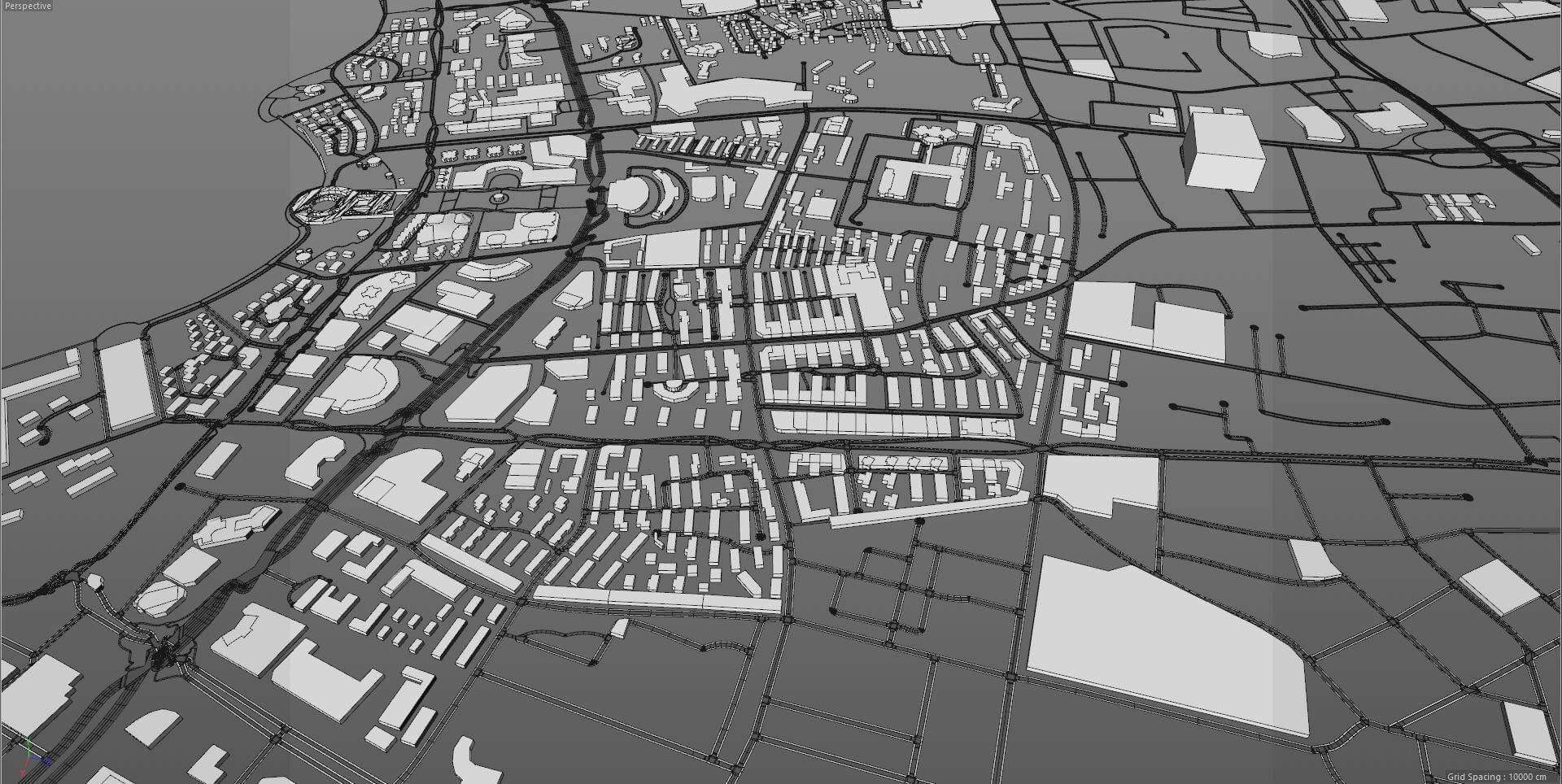 Quingdao China - 3D Model by 3dstudio