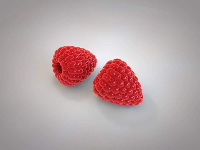Raspberry - 3D Model by 3dstudio