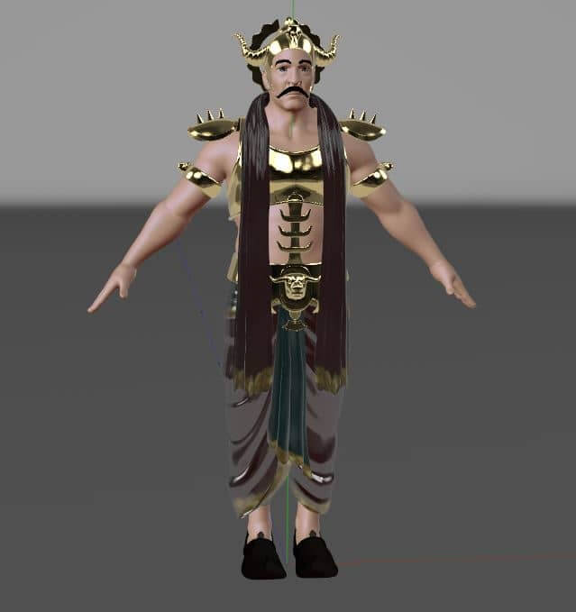 Ravan - 3D Model by 3dstudio