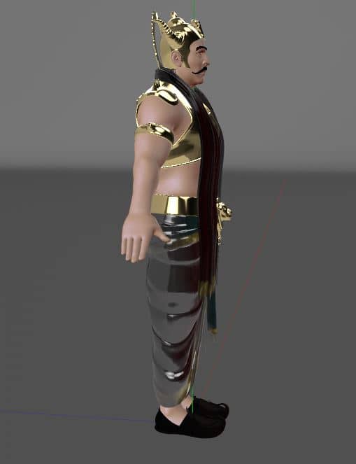 Ravan - 3D Model by 3dstudio