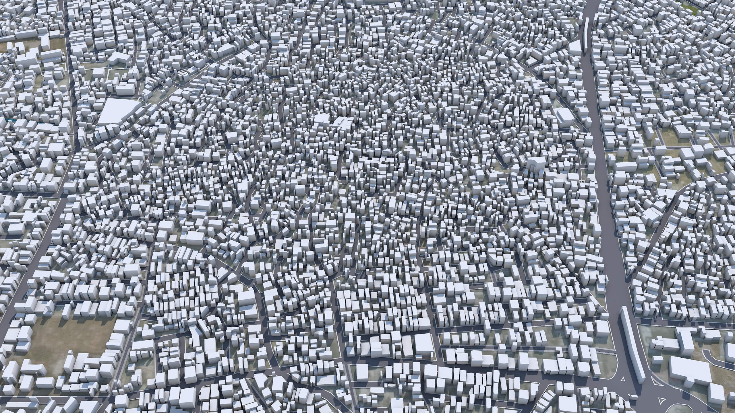 Rawalpindi City Pakistan 3D Model 30km by 3dstudio