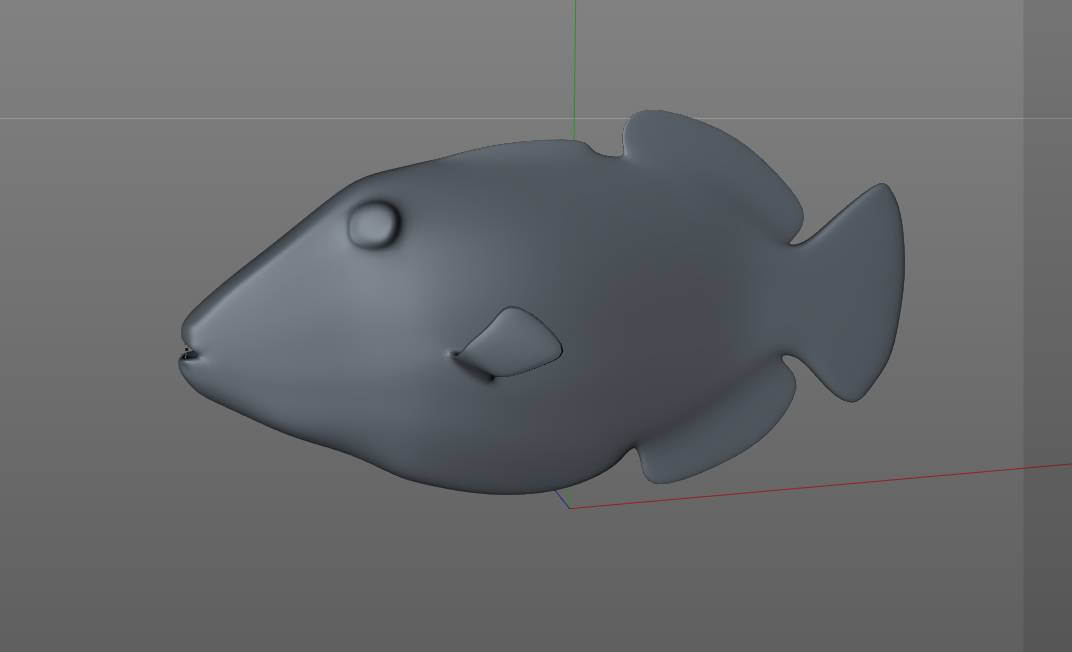 Reef Triggerfish - 3D Model by 3dstudio