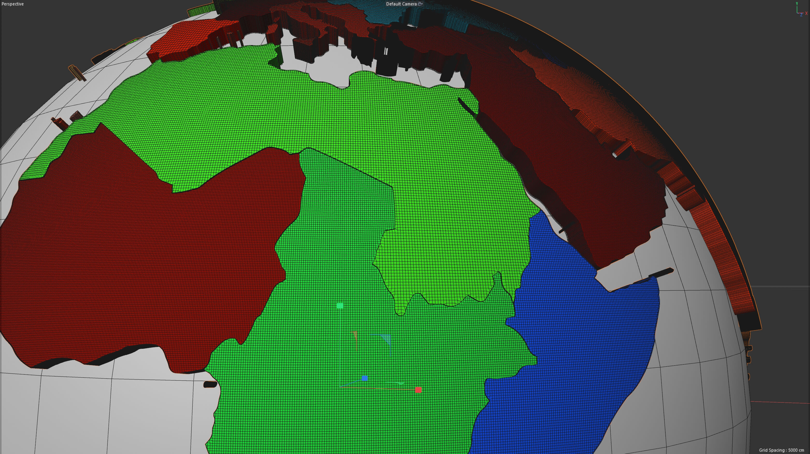 Regions Globe - 3D Model by 3dstudio