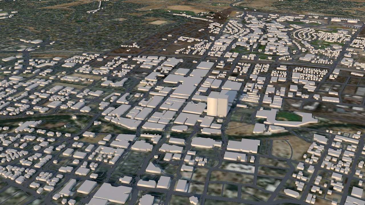 Reno Nevada - 3D Model by 3dstudio