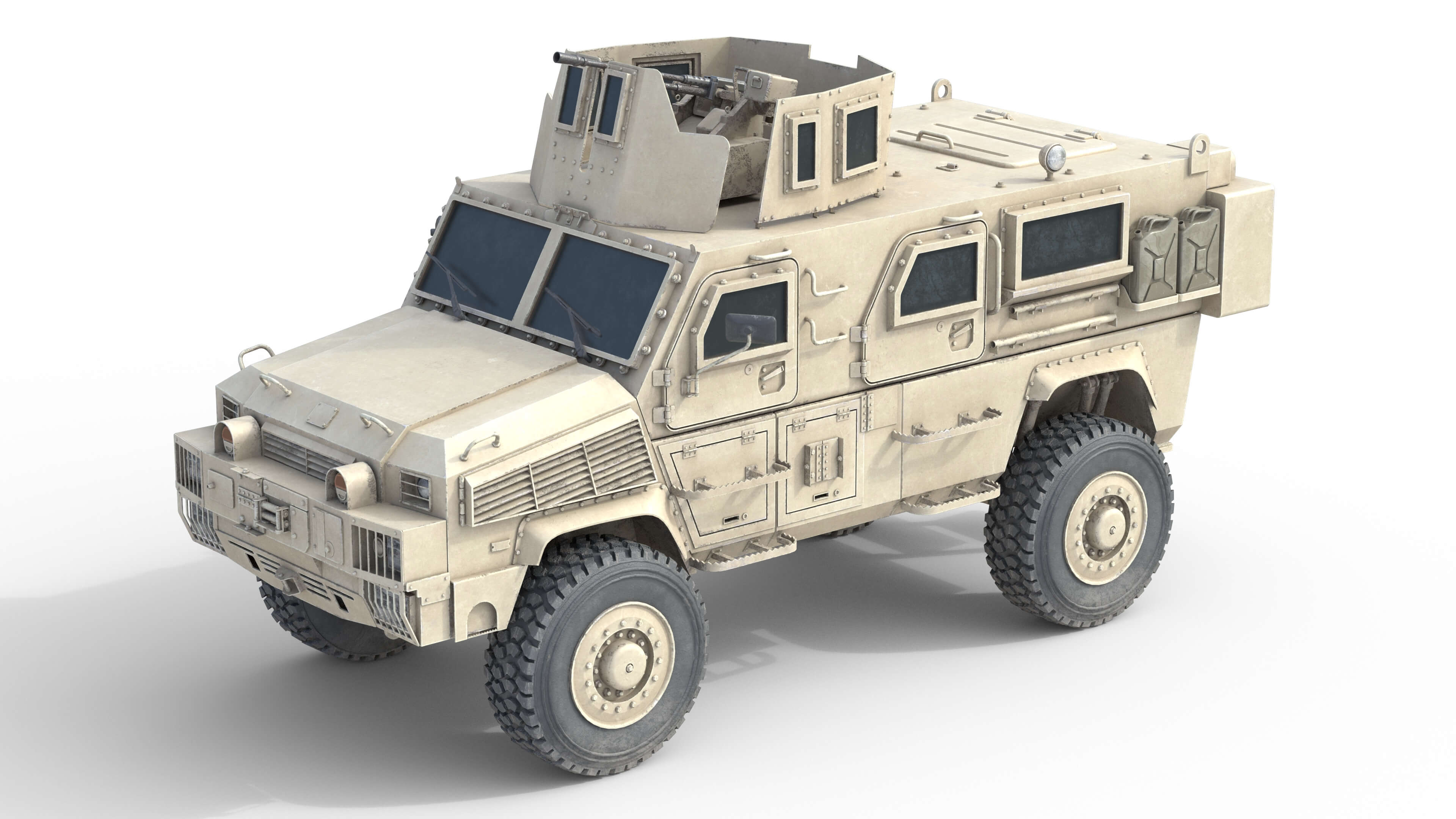 Rg 33 Light Armored Vehicle MRAP - 3D Model by 3dstudio